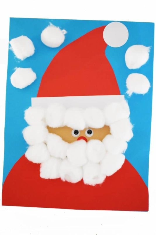 Fun & Creative Santa Claus Crafts & recipes for kids