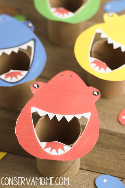 Feed the Shark Color Sorting Game: Ocean Themed learning game