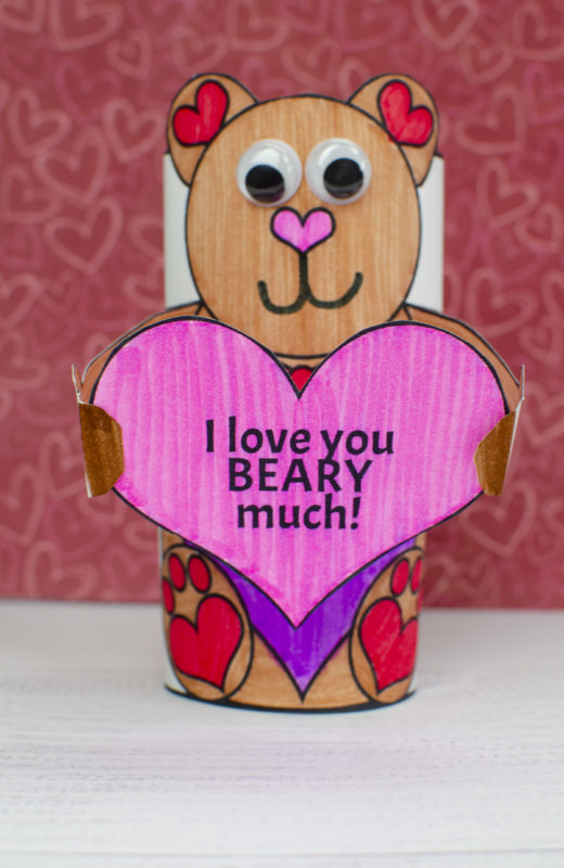 Valentine's Day Toilet paper roll Craft - ConservaMom