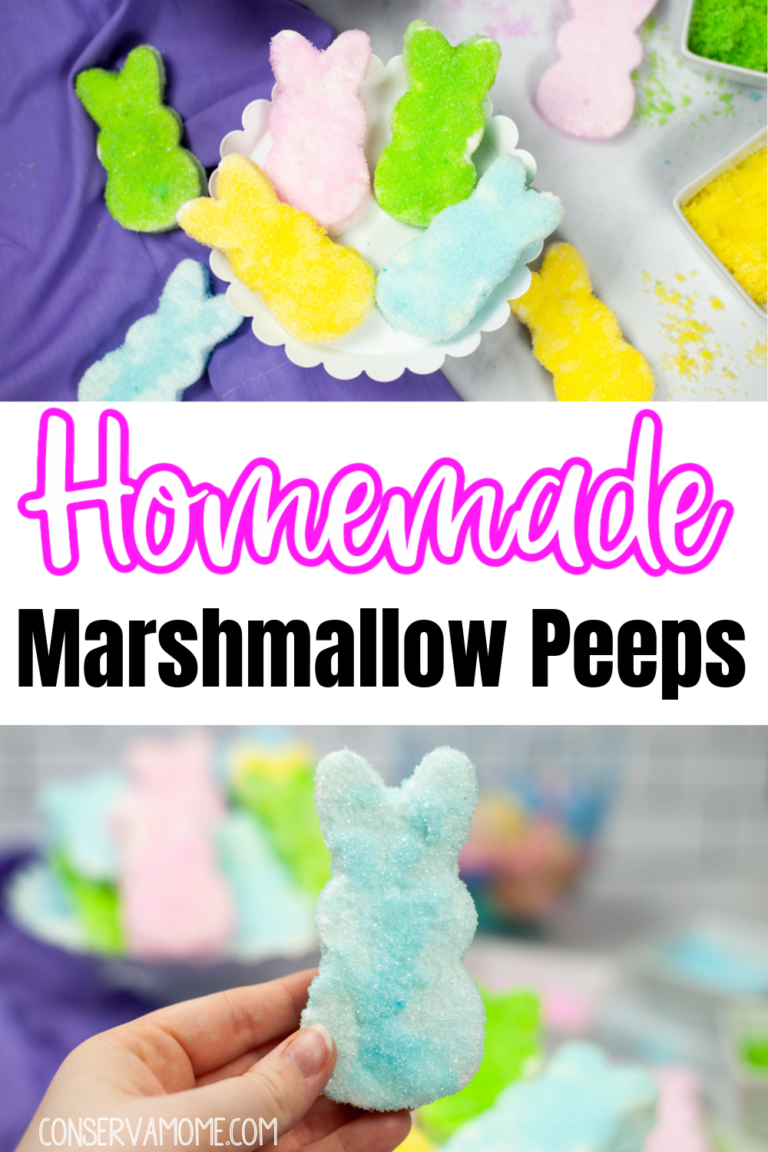 Homemade Marshmallow Peeps Recipe - ConservaMom