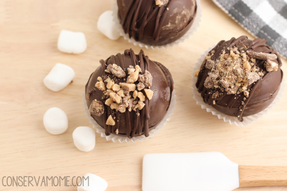 Toffee hot chocolate bombs: An easy hot chocolate bomb recipe