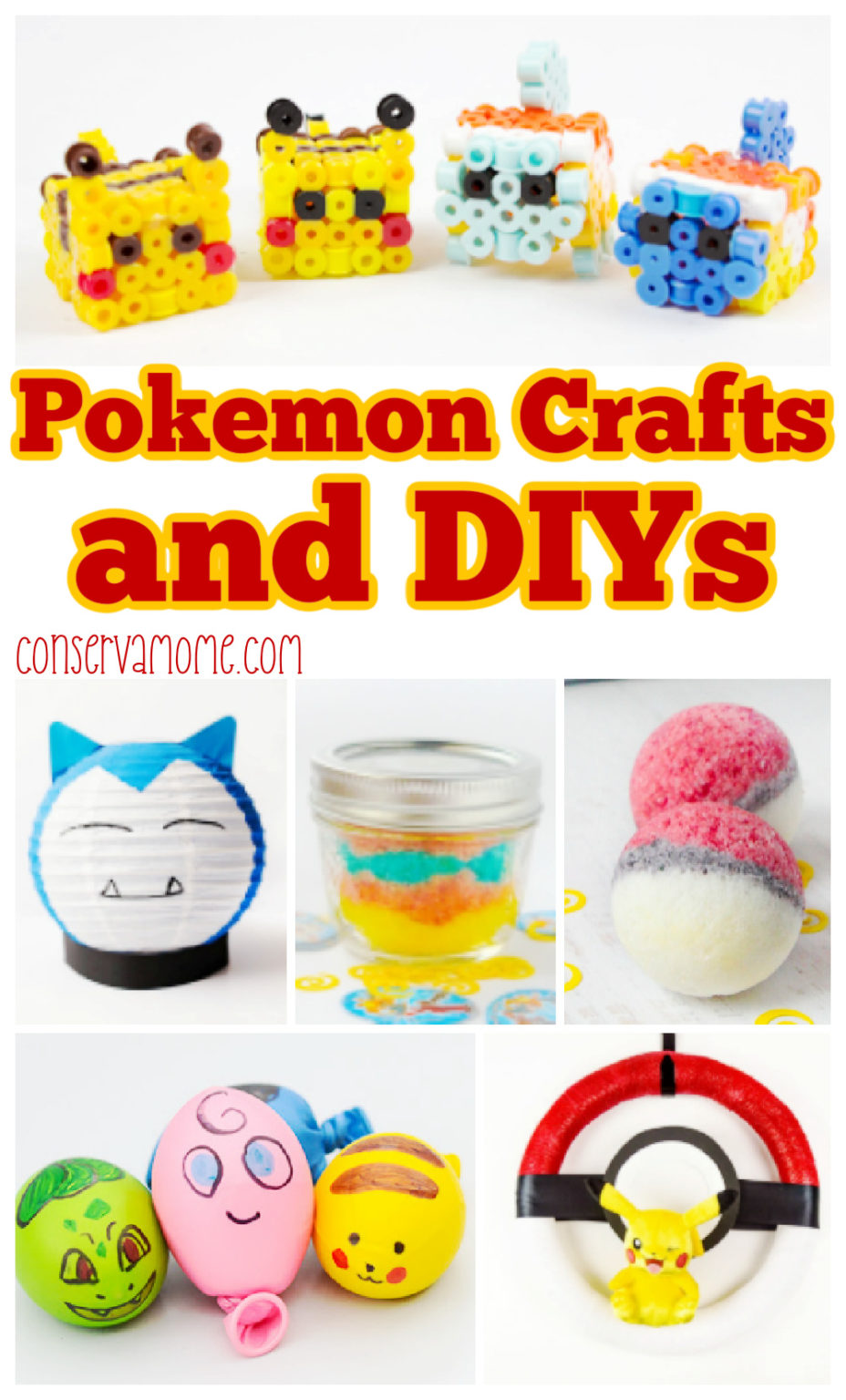 Pokemon Crafts and DIYs for Pokemon Fans - ConservaMom