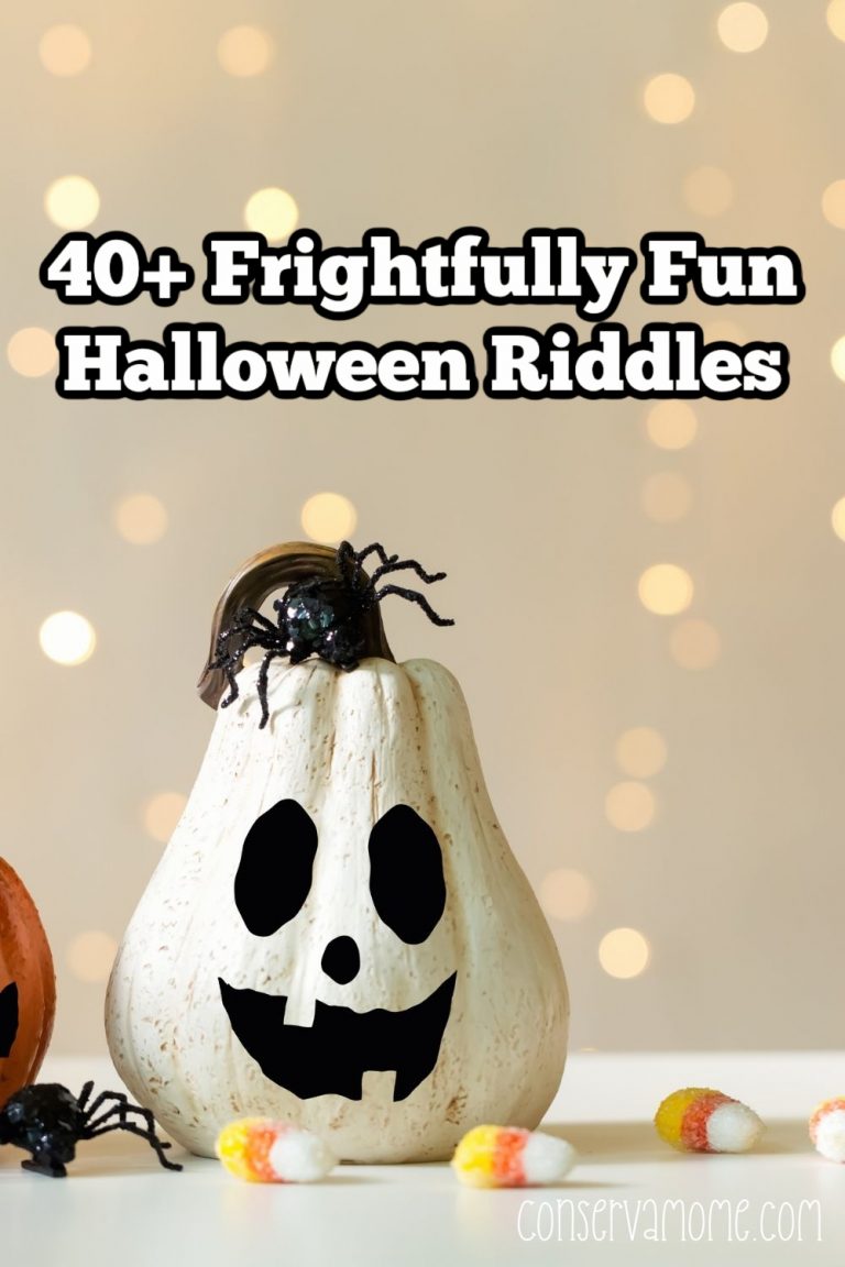40+ Frightfully Fun Halloween Riddles - ConservaMom