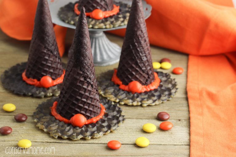Witches Hat Treats Filled with candy! - ConservaMom