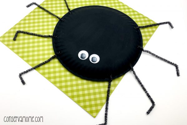Paper Plate Spider Craft: The Perfect Spider craft for preschool