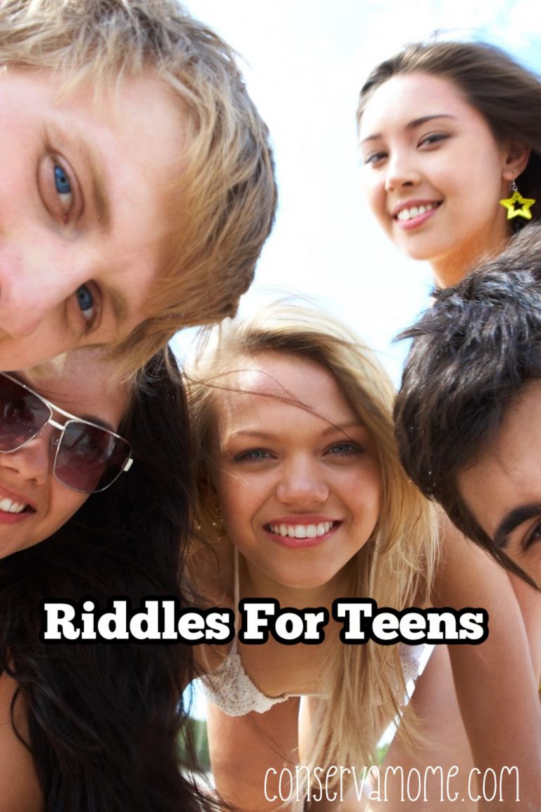 Riddles For Teens - ConservaMom