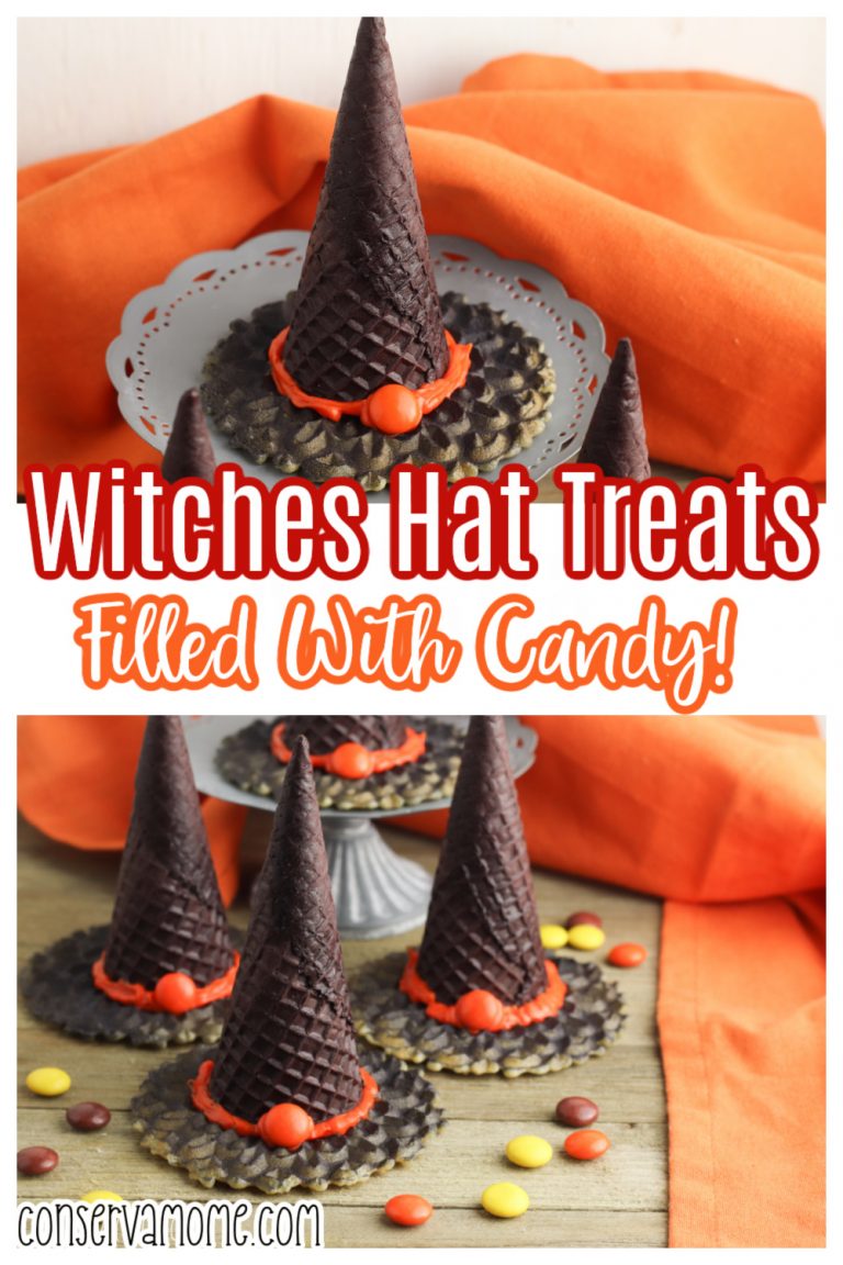 Witches Hat Treats Filled with candy! - ConservaMom