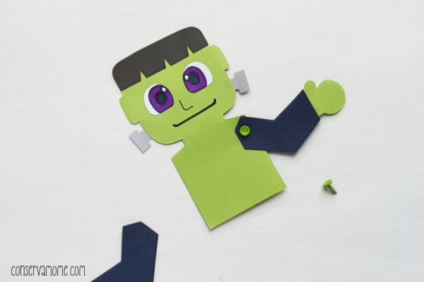 Frankenstein Paper Plate Craft for Kids - ConservaMom