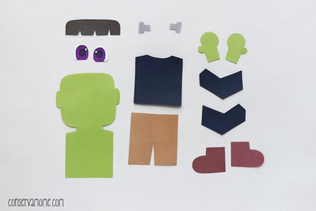 Frankenstein Paper Plate Craft for Kids - ConservaMom