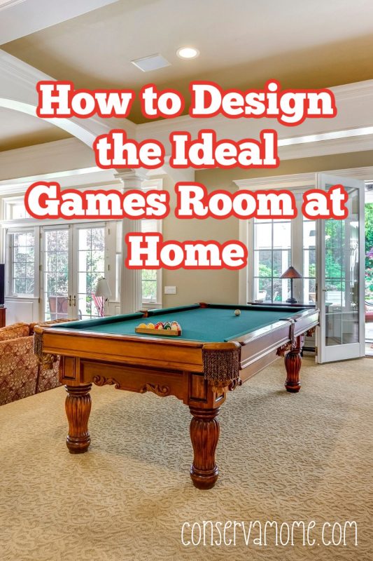 How to Design the Ideal Games Room at Home - ConservaMom