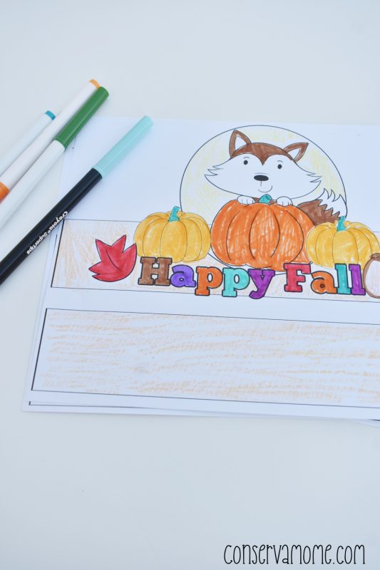 Free Printable Fall Hat for Kids (Spanish & English) - ConservaMom