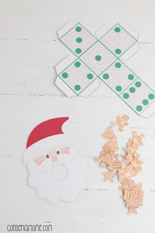 Feed Santa Christmas Counting Game - ConservaMom