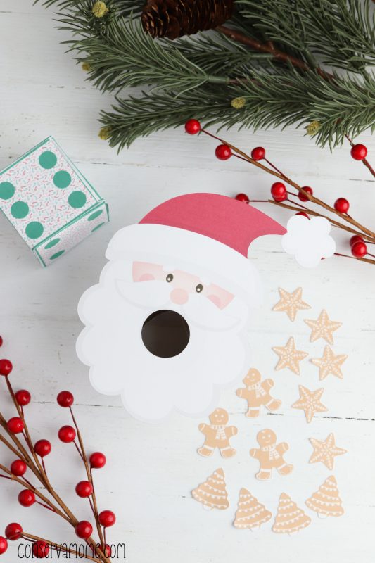 Feed Santa Christmas Counting Game - ConservaMom