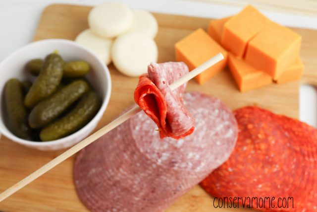 Charcuterie Kabobs : Easy Party Appetizer - ConservaMom