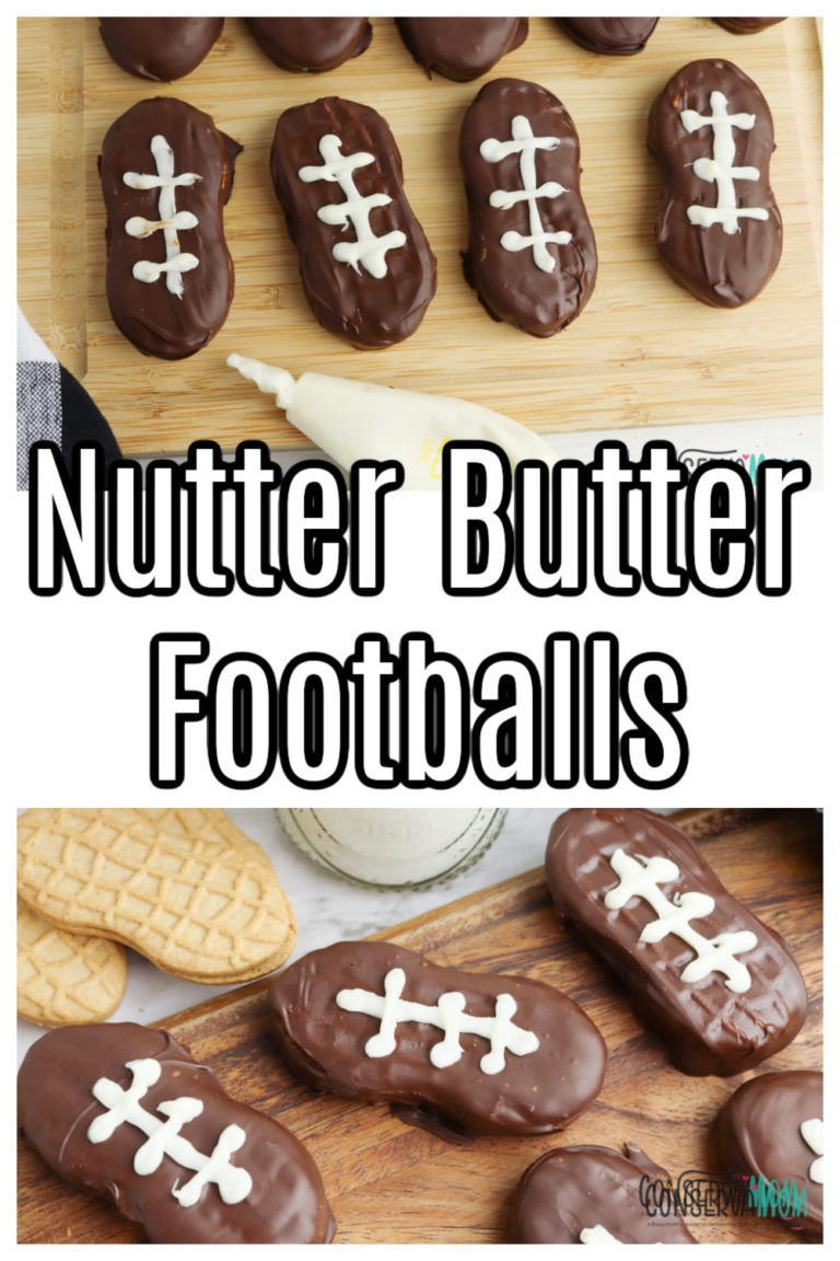 Nutter Butter Footballs - Fun No-Bake Cookies - ConservaMom