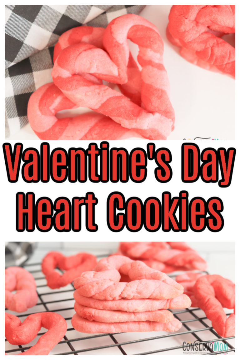 Almond Valentine Cookies Recipe - ConservaMom