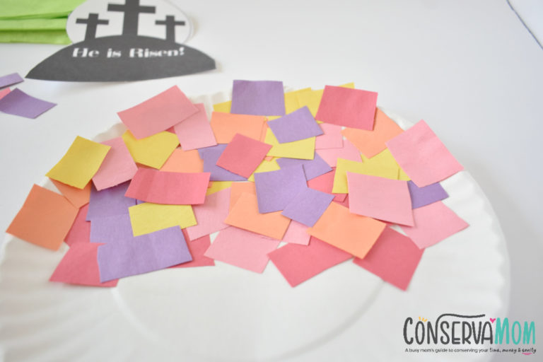 Christ-Centered Easter Craft for Kid: Spanish & English Templates!