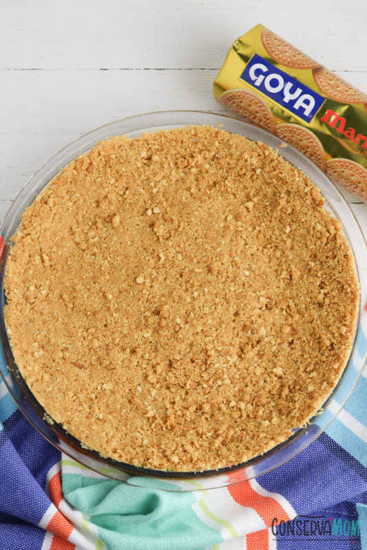 No-Bake Guava Cheesecake with Maria cookies Crust