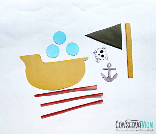 Pirate Ship Paper Plate Craft - ConservaMom