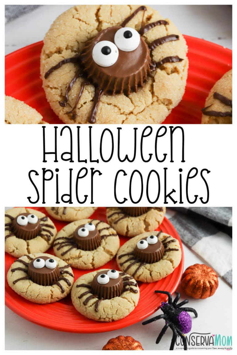Halloween Spider Cookies - ConservaMom