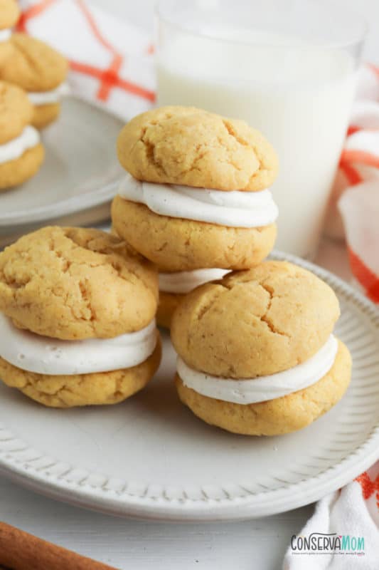 Pumpkin Cake Mix Cookies - ConservaMom