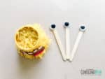 3 Eyed Monster Halloween Monster craft - ConservaMom