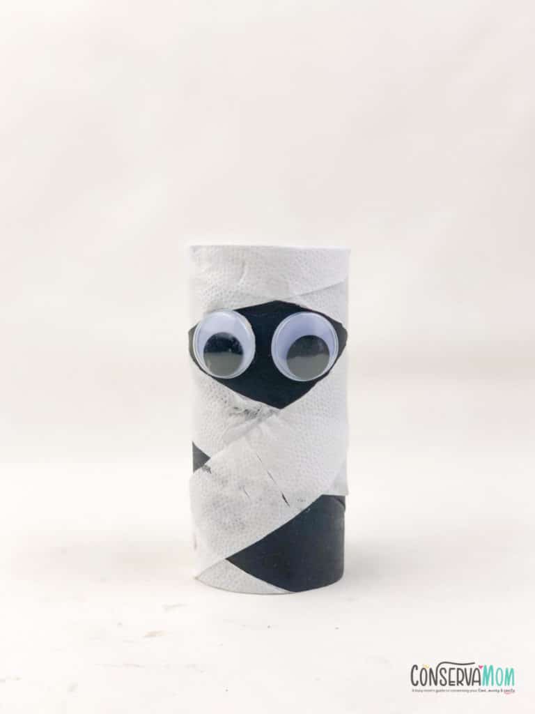 Mummy Toilet paper roll Craft - ConservaMom