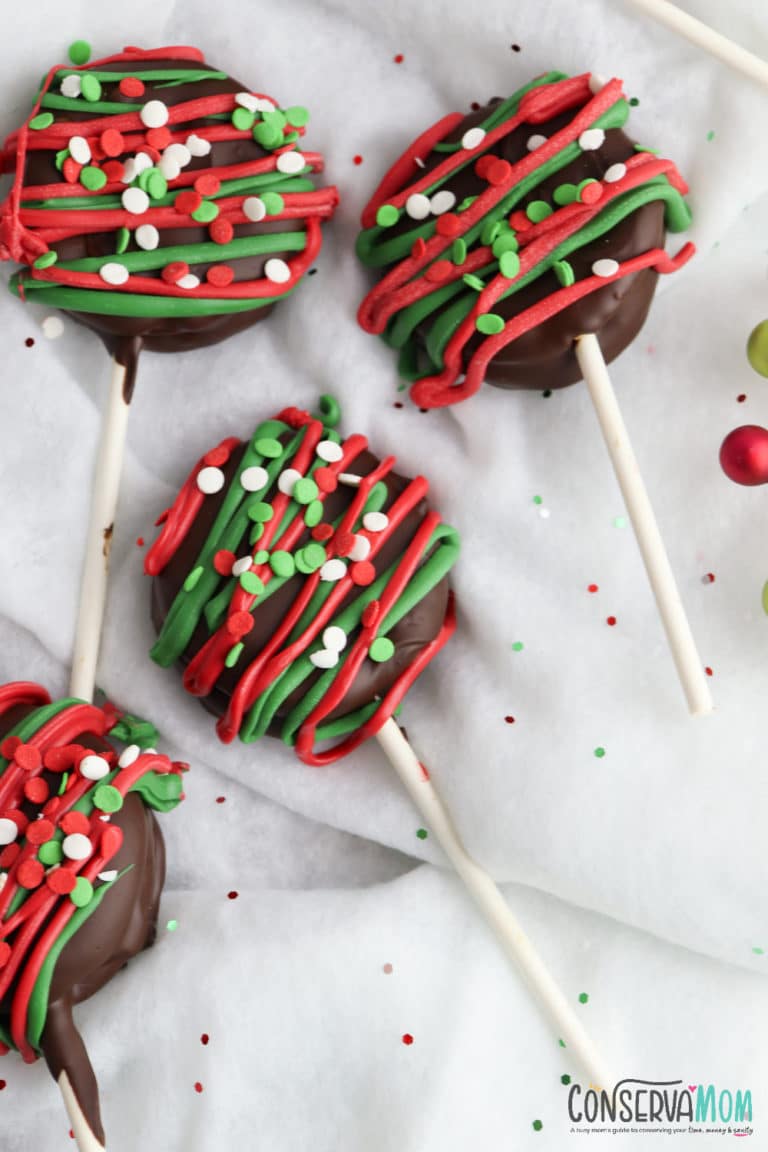 Chocolate-Covered Ritz Cracker Pops - ConservaMom