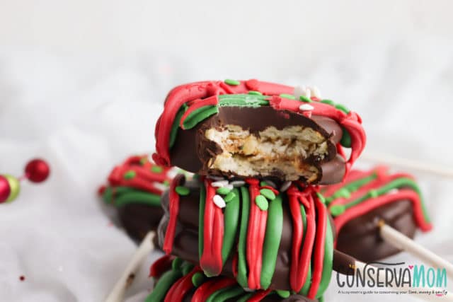 Chocolate-Covered Ritz Cracker Pops - ConservaMom