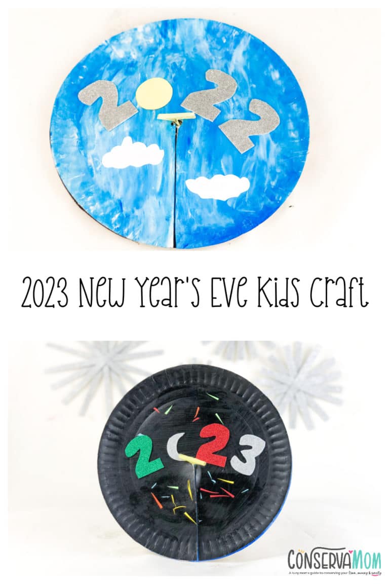 2023 New Year's Eve Kids Craft - ConservaMom
