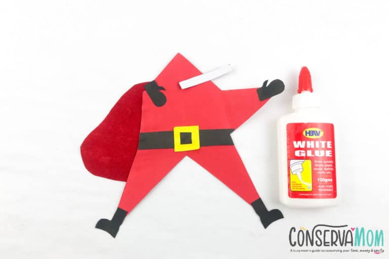 Santa Paper Craft - ConservaMom