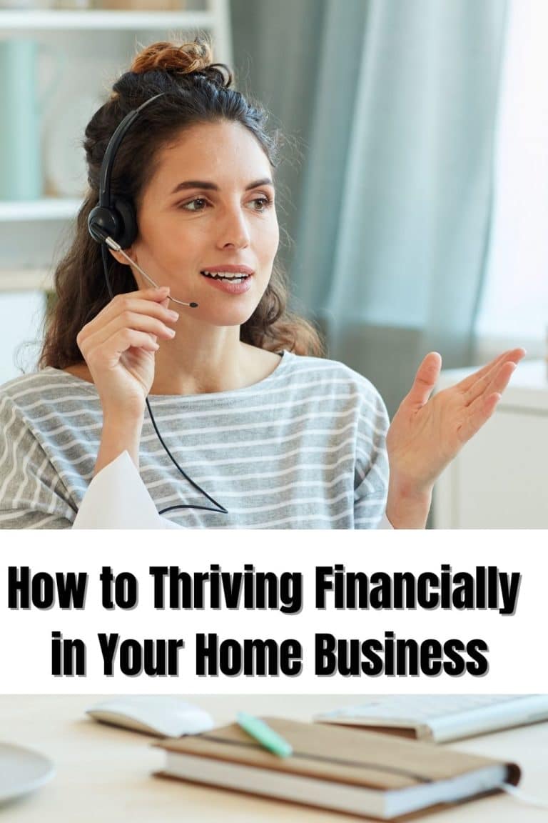 How to Thriving Financially in Your Home Business - ConservaMom