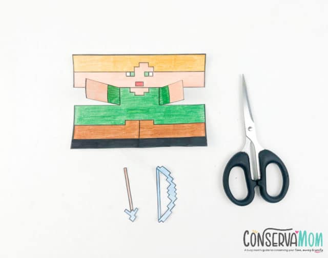Alex from Minecraft Craft for kids - ConservaMom
