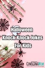 Halloween knock knock jokes for kids - ConservaMom