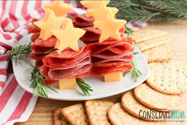 Meat and Cheese Christmas Trees: An Easy Holiday Appetizer - ConservaMom