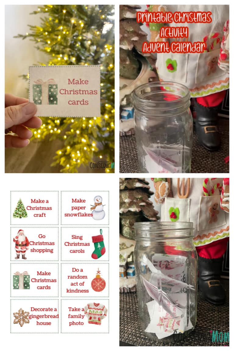 Christmas Activity Advent Calendar - ConservaMom