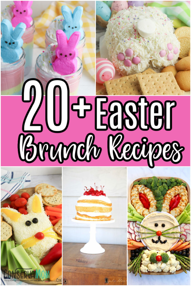 20+ Easy & Delicious Easter Brunch Recipes - ConservaMom
