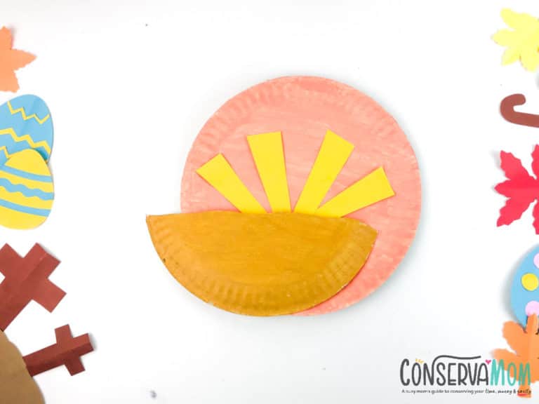 Paper Plate Religious Easter Craft - ConservaMom