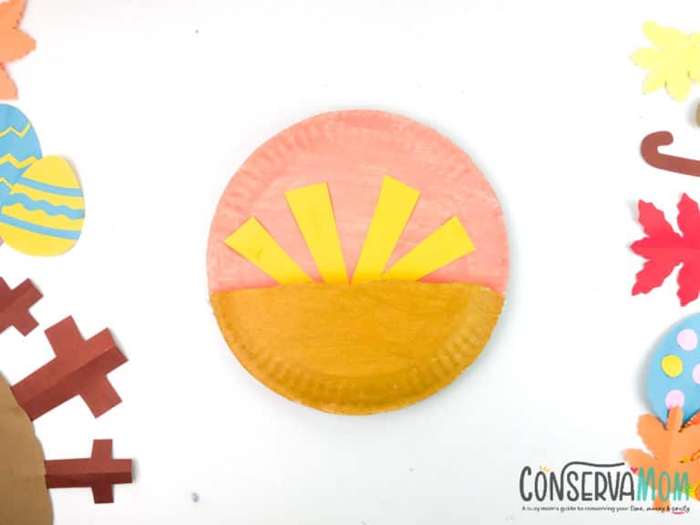 Paper Plate Religious Easter Craft - ConservaMom