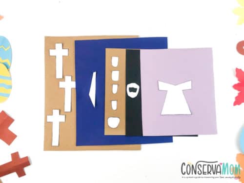 Paper Plate Religious Easter Craft - ConservaMom