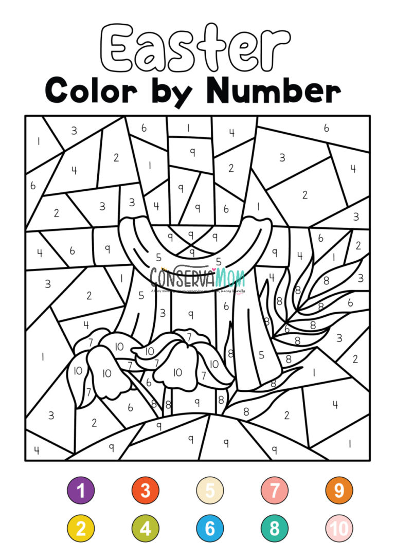 Religious Easter Activity Pages - ConservaMom