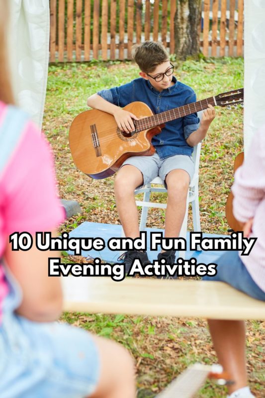 10 Unique and Fun Family Evening Activities - ConservaMom
