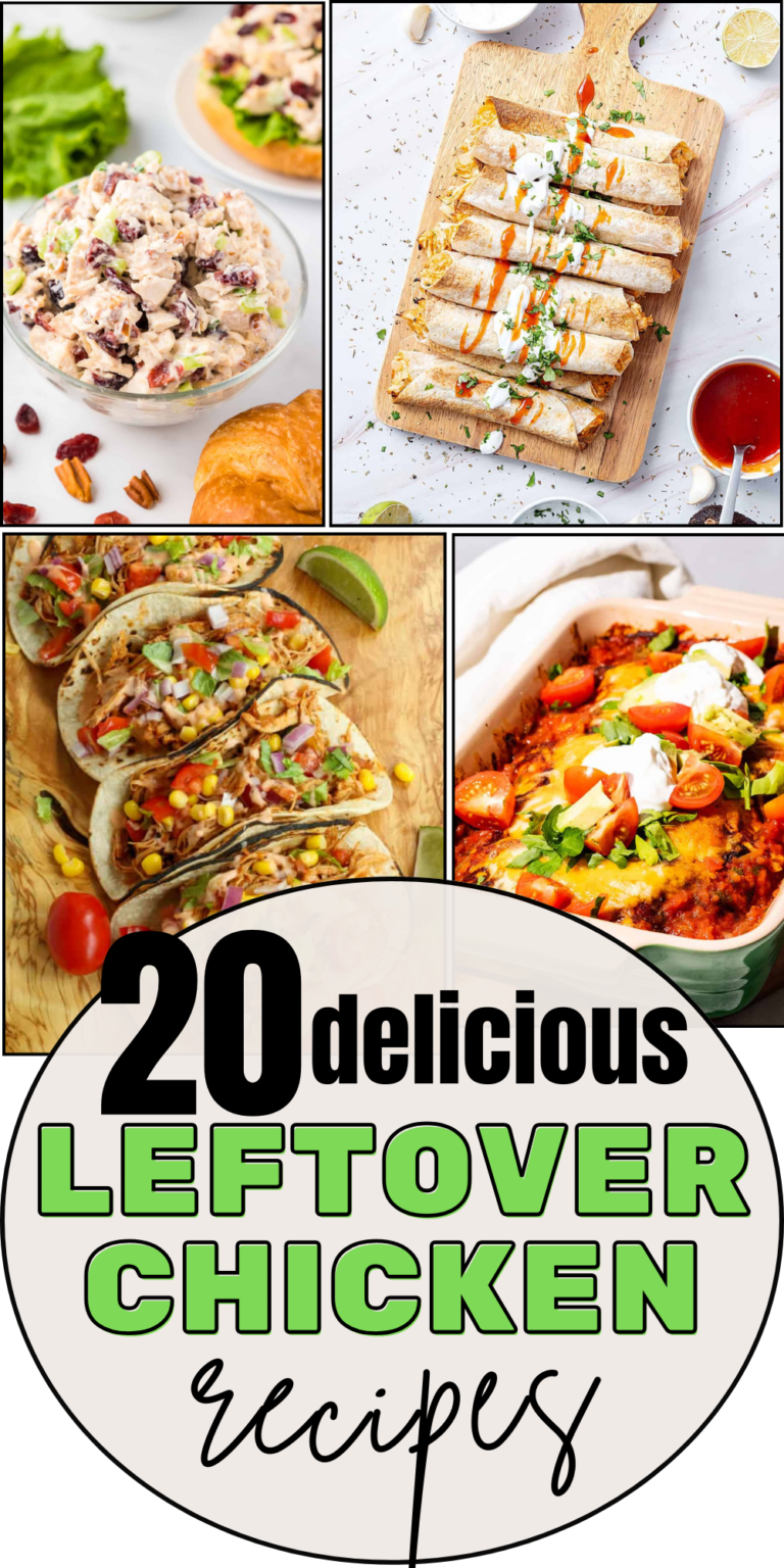 20 Leftover Chicken recipes - ConservaMom
