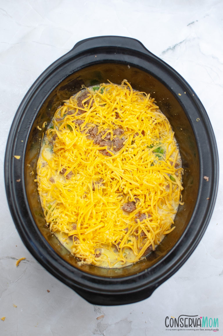Slow Cooker Breakfast Casserole - ConservaMom