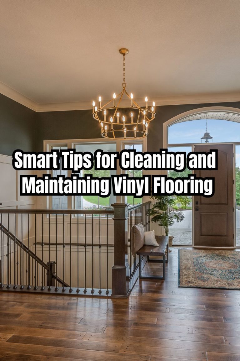 Smart Tips for Cleaning and Maintaining Vinyl Flooring - ConservaMom