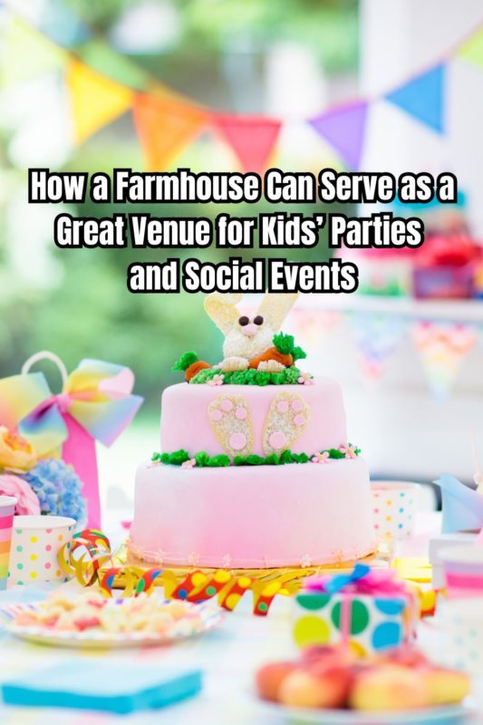 How a Farmhouse Can Serve as a Great Venue for Kids’ Parties and Social ...