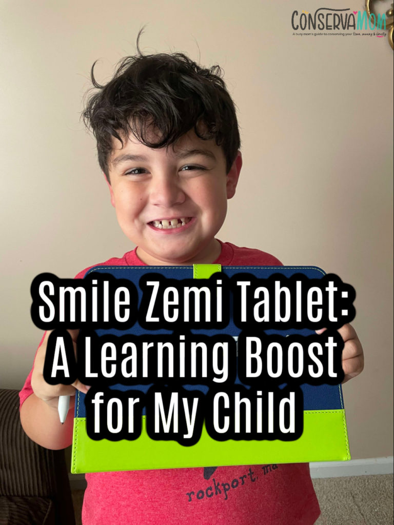 Smile Zemi Tablet: A Learning Boost for My Child - ConservaMom