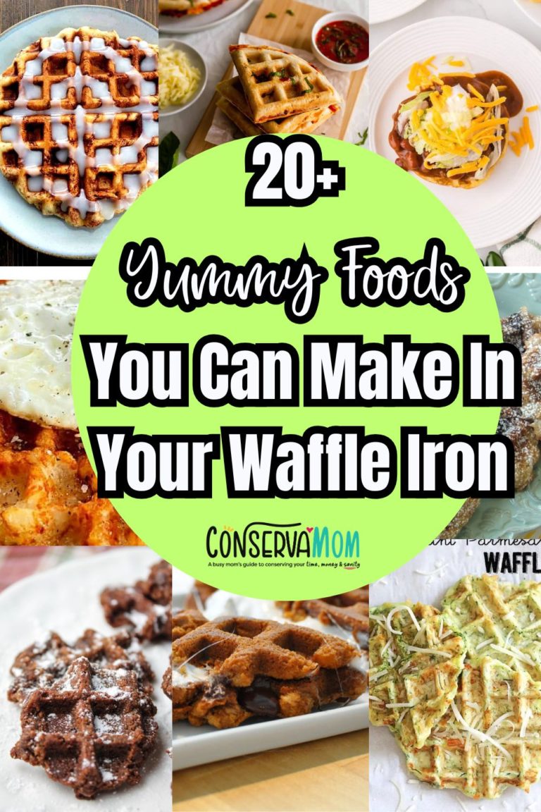 20+ Yummy Foods You Can Make In Your Waffle Iron - ConservaMom