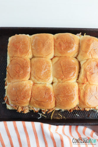 BBQ Chicken Sliders - ConservaMom