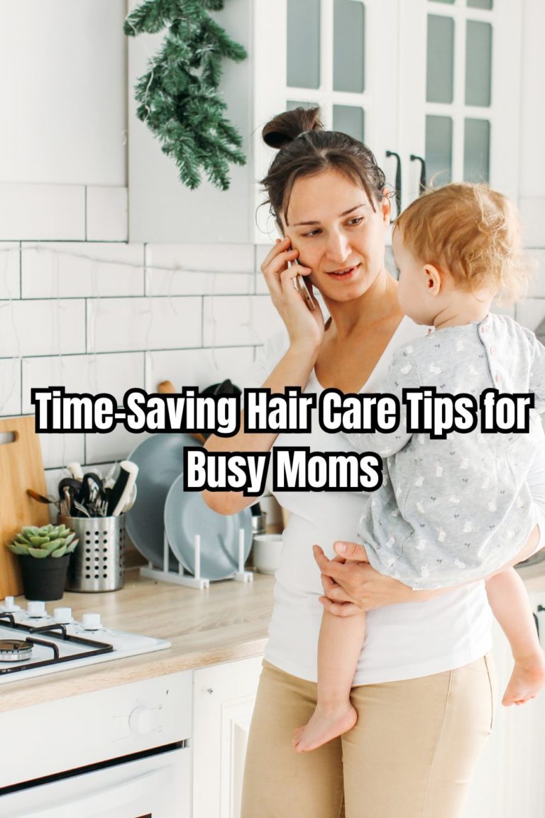 Time Saving Hair Care Tips For Busy Moms Conservamom